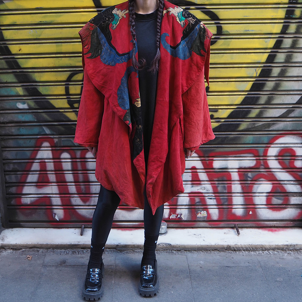 Vintage Suede Cape – Nerve Vintage