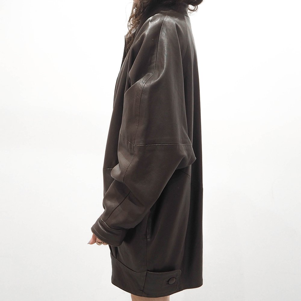 Bat Sleeve Leather Jacket – Nerve Vintage